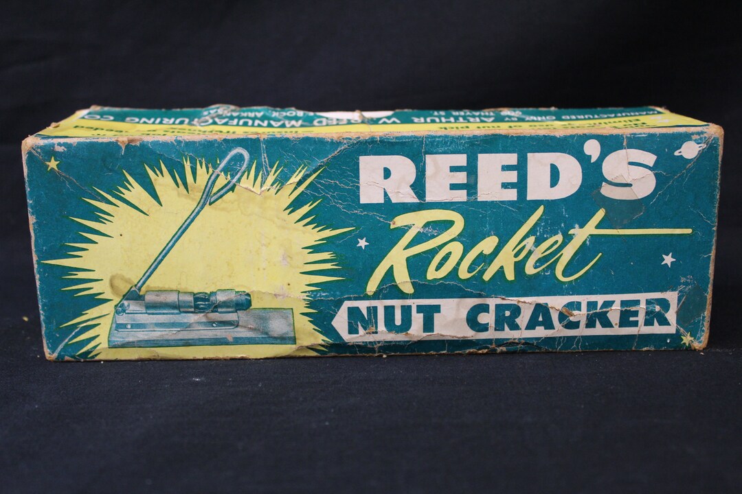 Vintage Reed's Rocket Nut Cracker in Original Box V1163 - Etsy