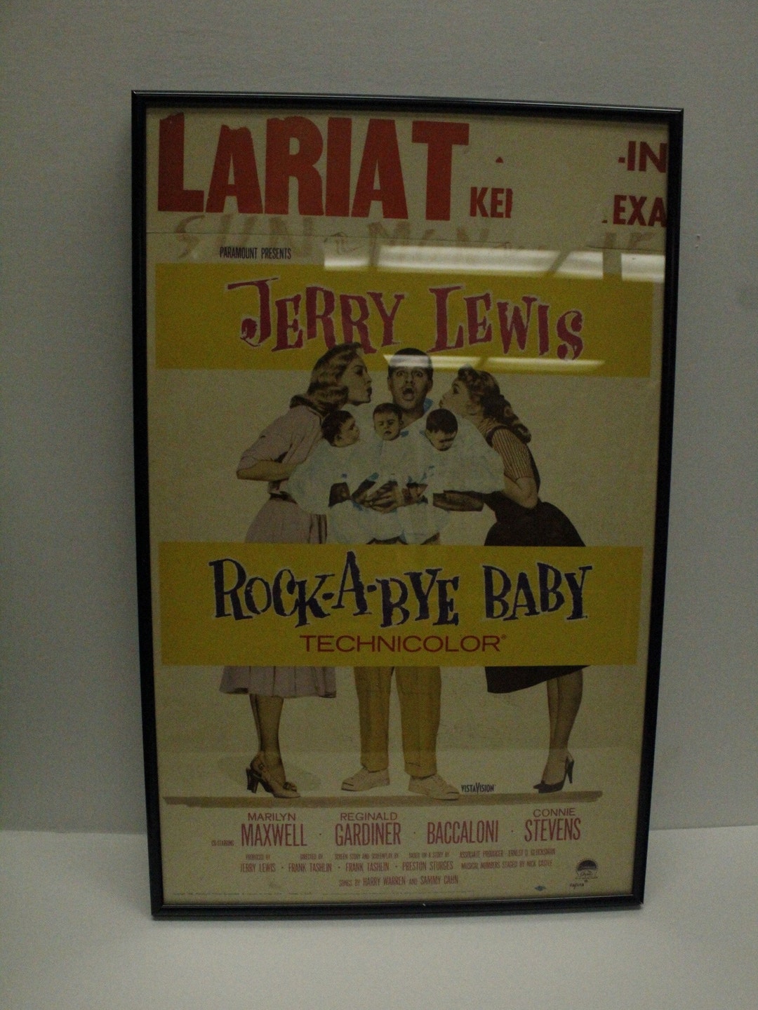 Vintage Jerry Lewis 'rock a Bye Baby' 1958 Paramount Pictures Movie ...