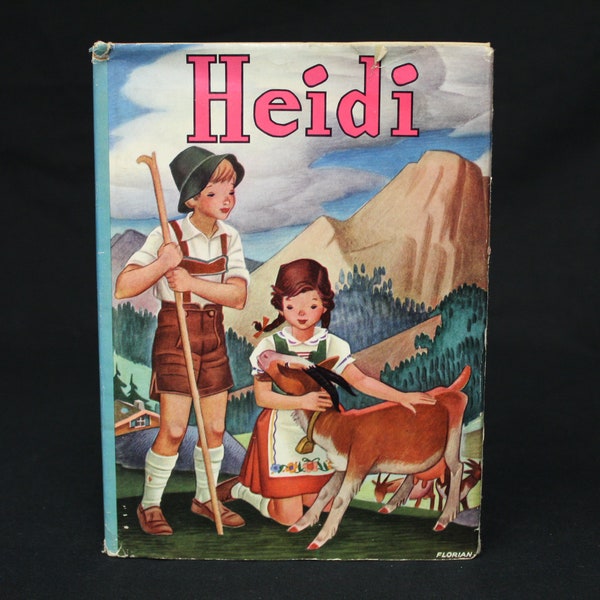 Vintage Heidi Book - Etsy