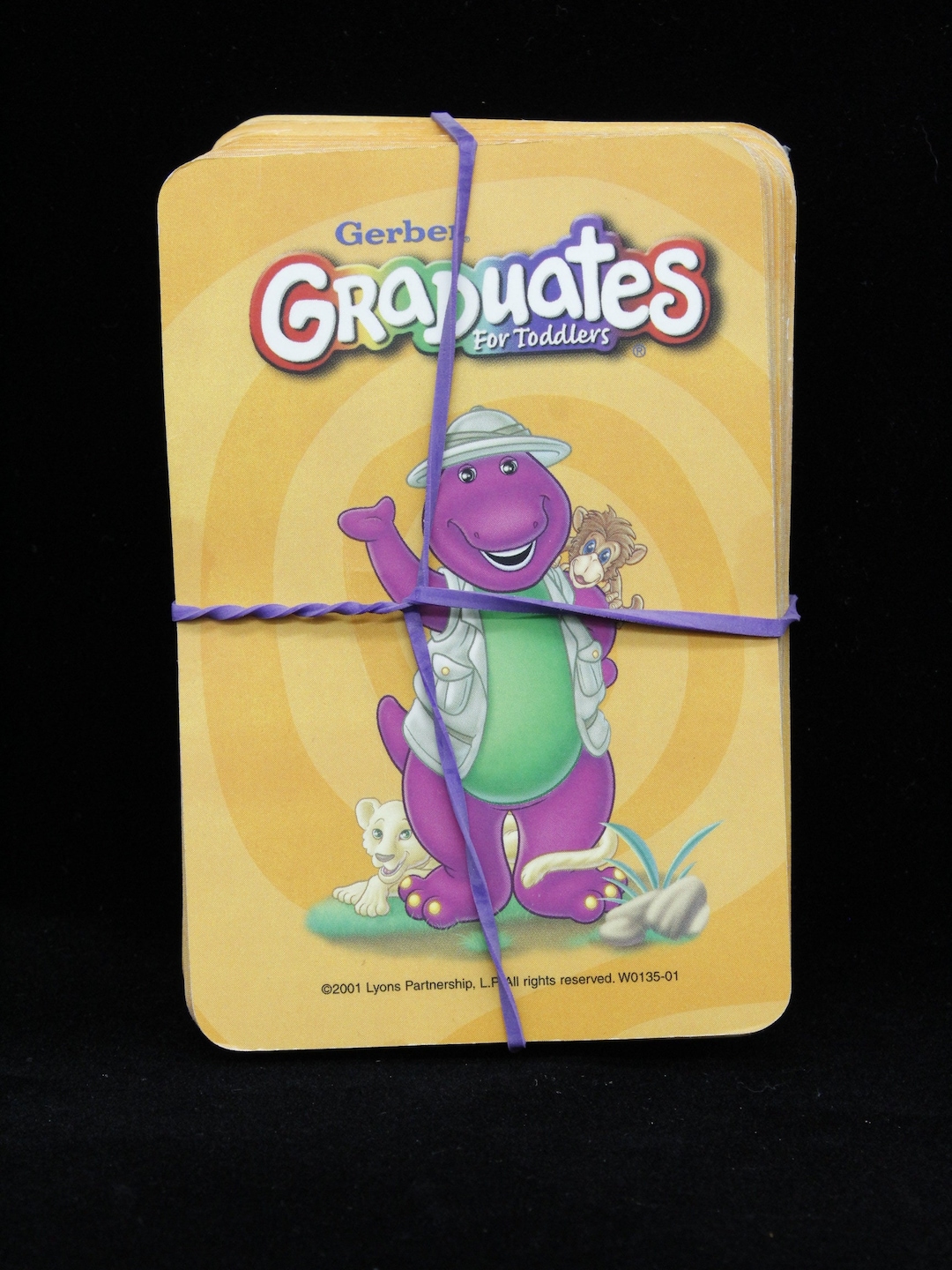 Vintage 2001 Gerber Graduates Barney Word Cards (V6251) - Etsy