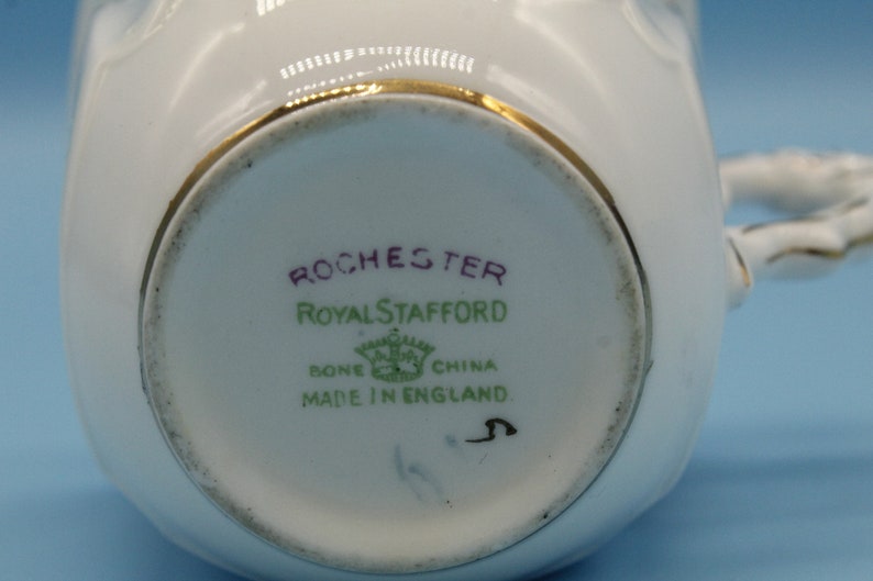 Vintage Rochester Royal Stafford Plate Saucer and Square - Etsy