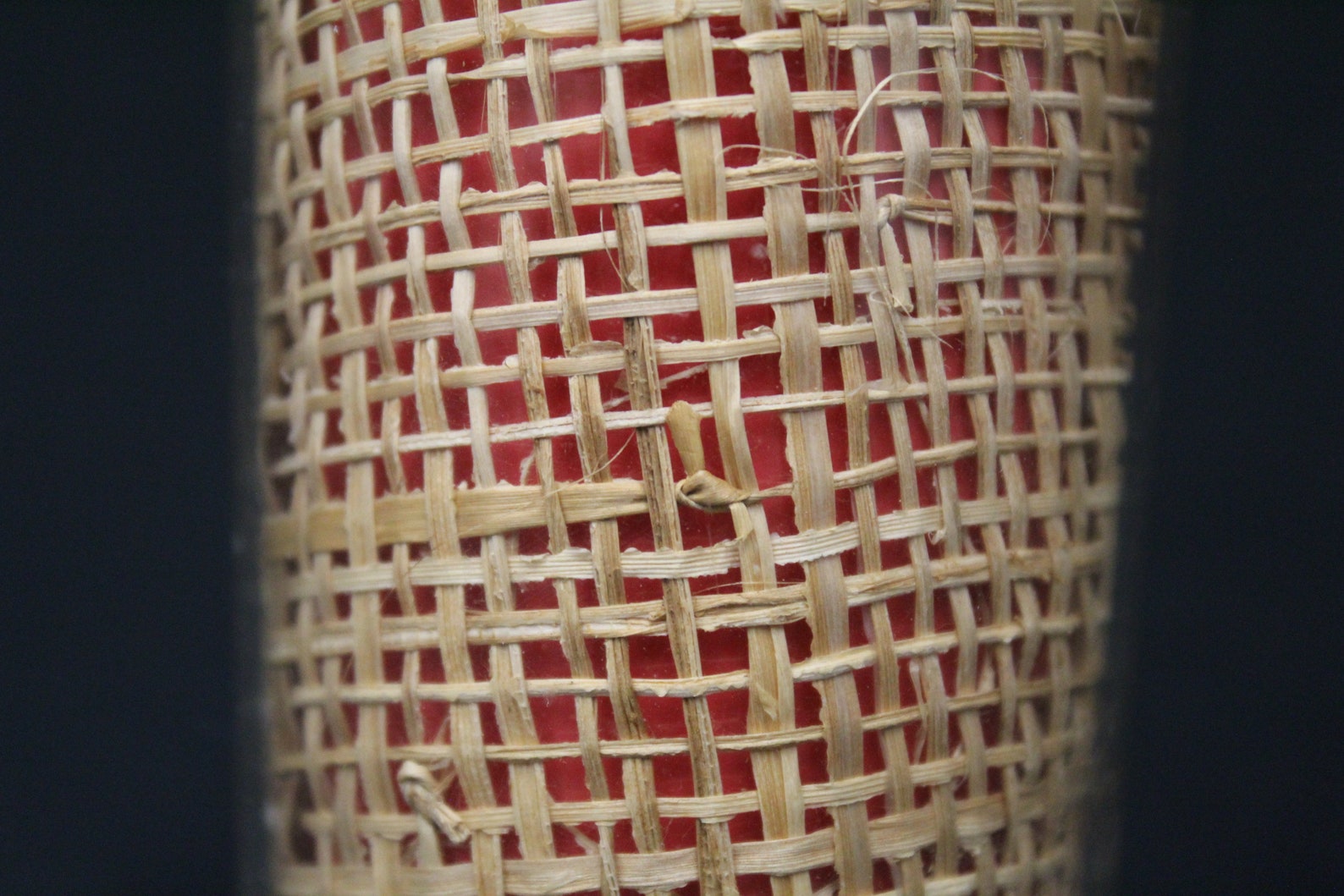 Vintage Salmon Pink Raffiaware Tumblers Set of Four (E121614) - Etsy