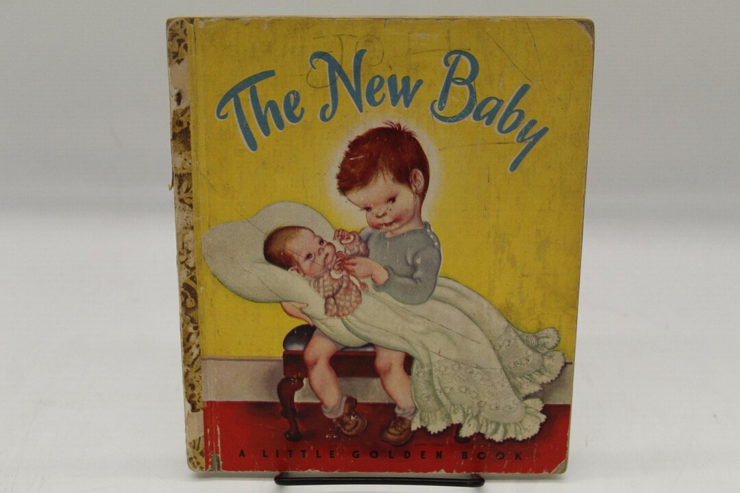 Vintage New Baby 1948 Golden Book Hardcover (S3671) - Etsy