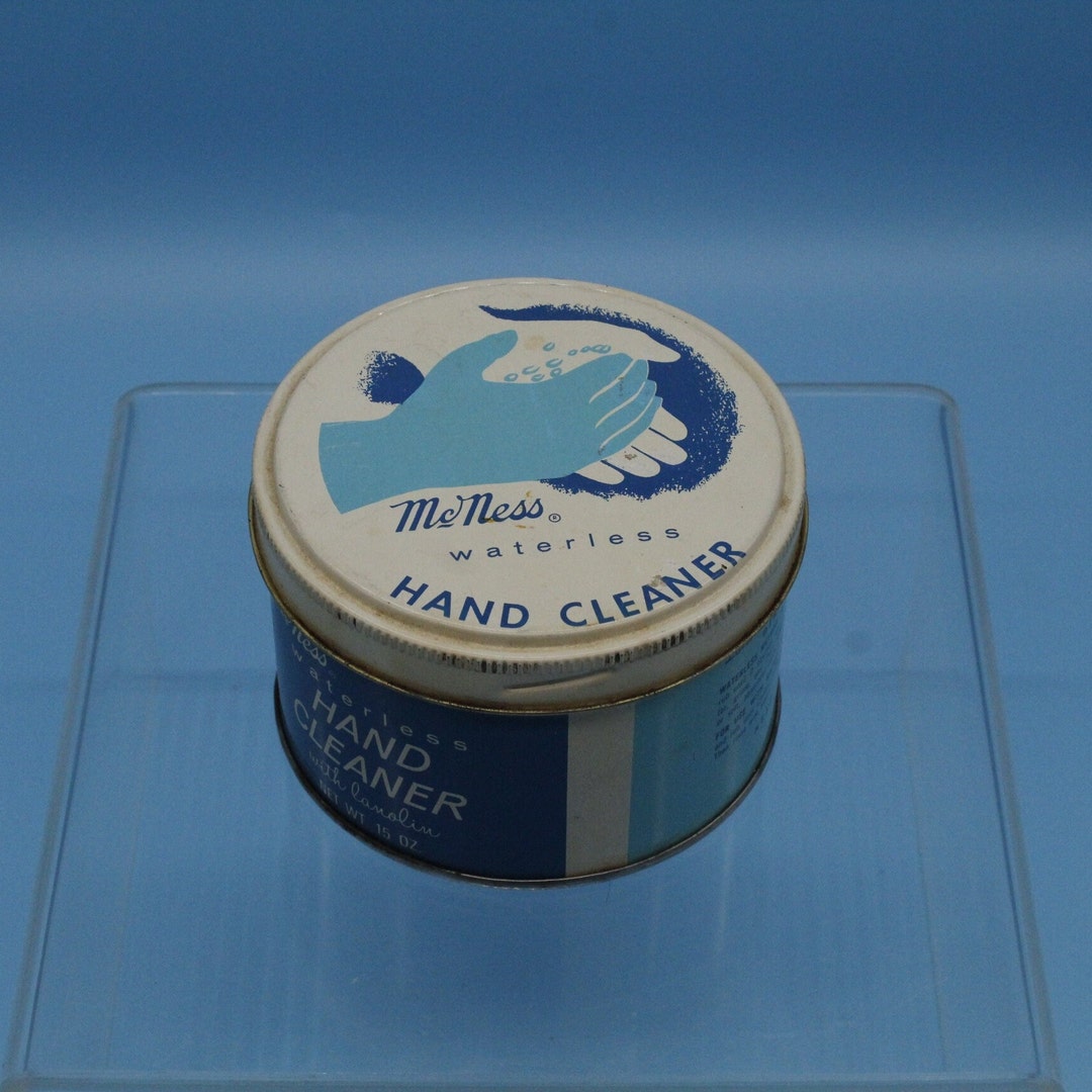 Vintage Mcness Waterless Hand Cleaner Tin V7355 - Etsy