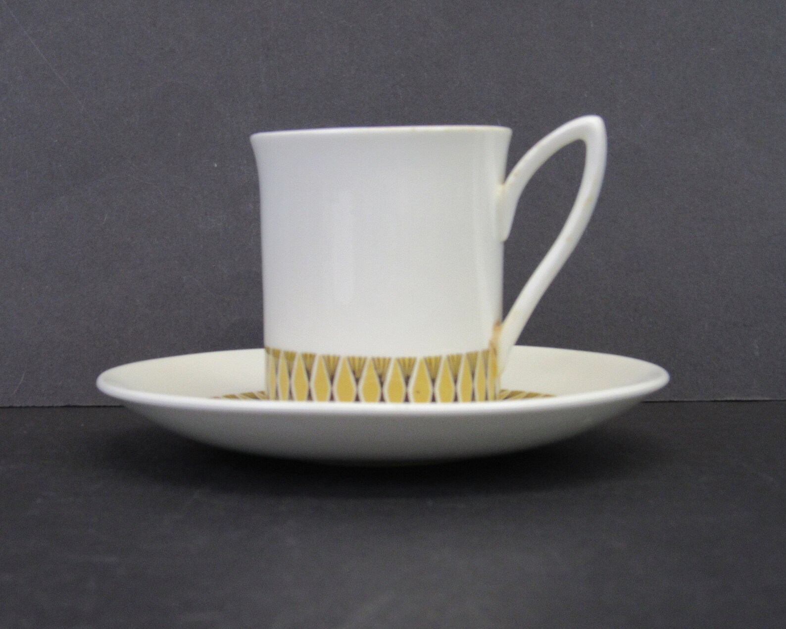 Vintage Taylor & Kent 'calypso' Bone China Cup and Saucer (E10276) - Etsy