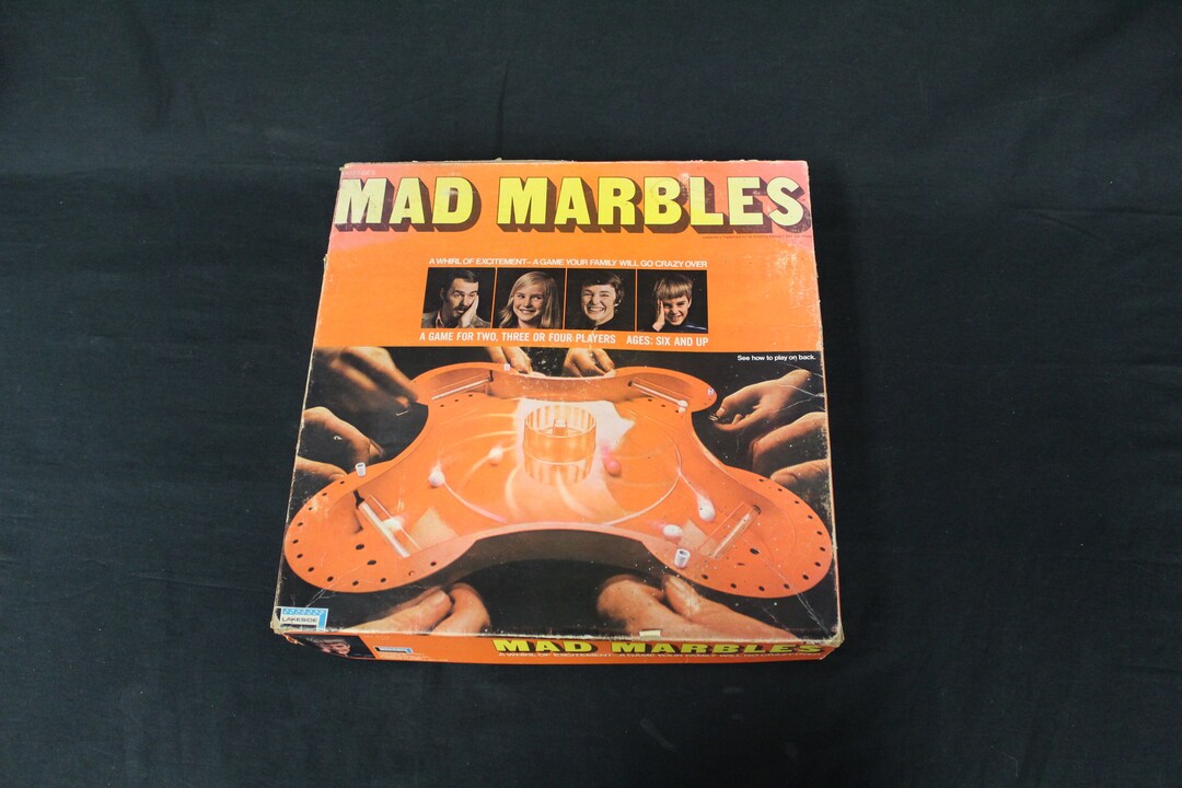 Vintage Mad Marbles 1970s Game in Original Box (V5520) - Etsy