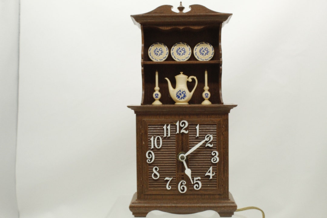 Vintage Spartus Cabinet Electric Clock 50-60s USA (V3170) - Etsy