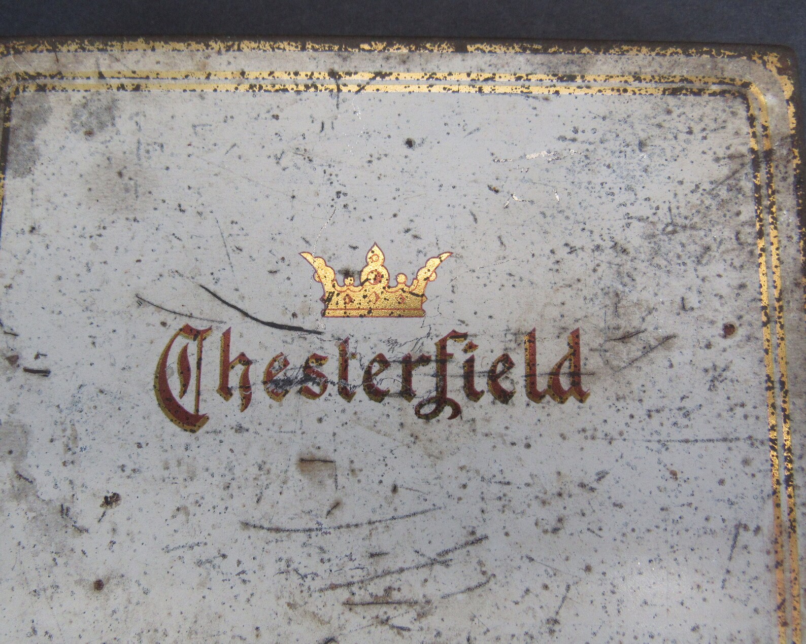 Vintage Metal Chesterfield Cigarette Box E11470 - Etsy