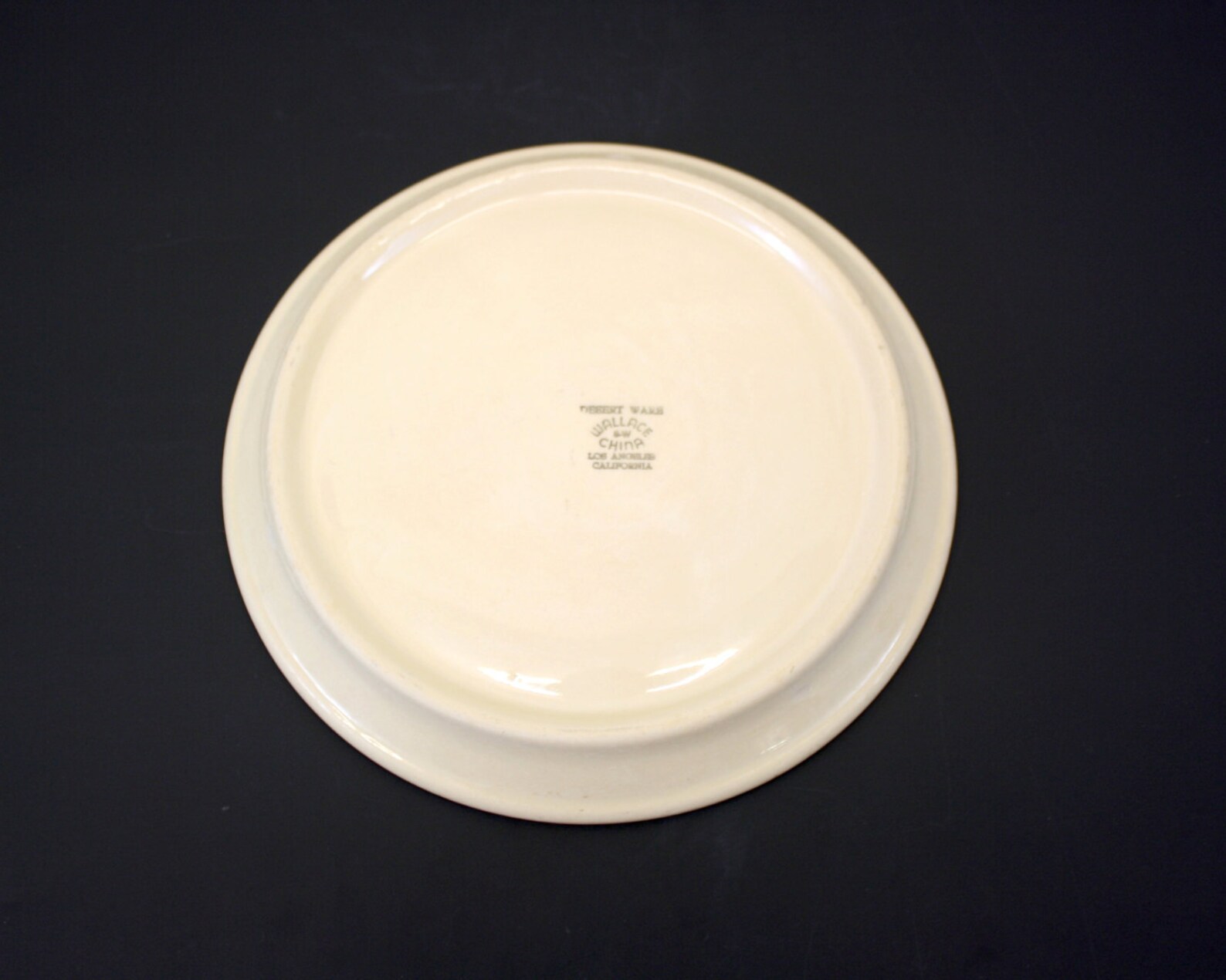Vintage Wallace China Divided Grill Plate, Brown Floral Edge, 1940s ...