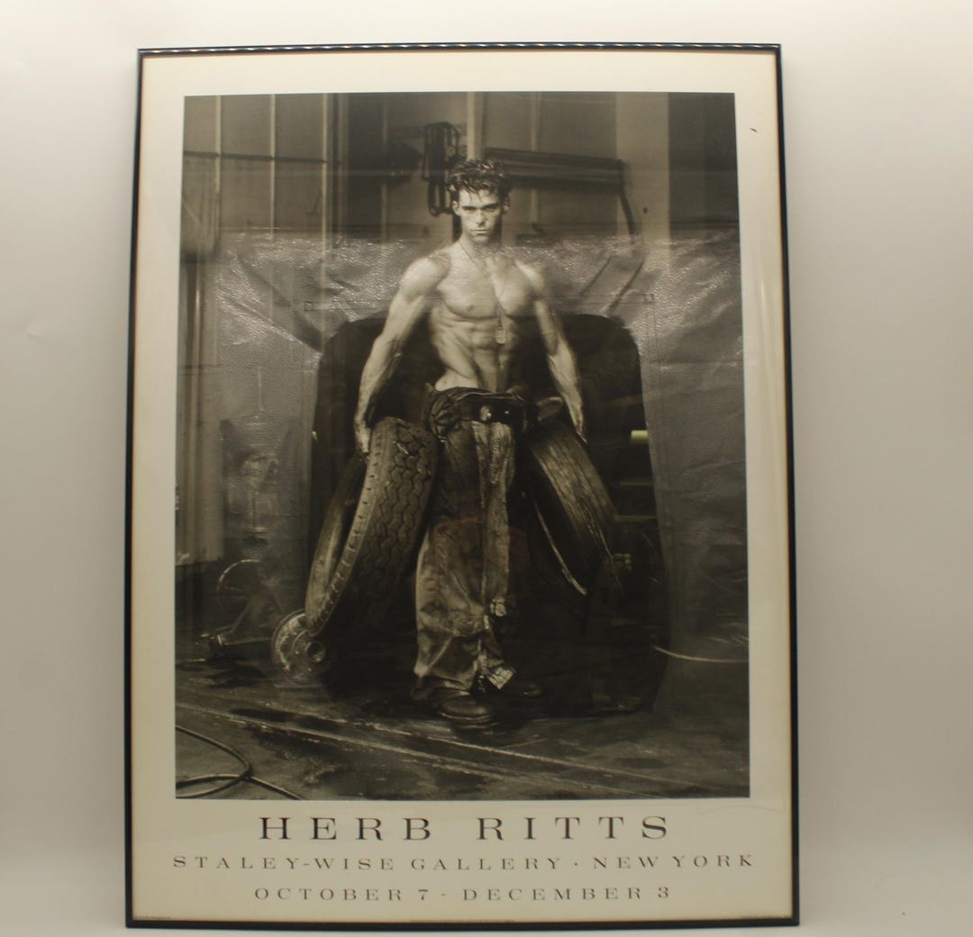 Vintage 1984 Herbs Ritts NY Staley-wise Gallery Framed Poster (S993) - Etsy