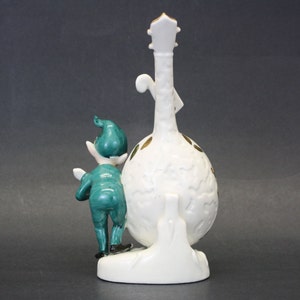 Vintage Kitsch Elf With Lute Figural Vase (E8376) - Etsy