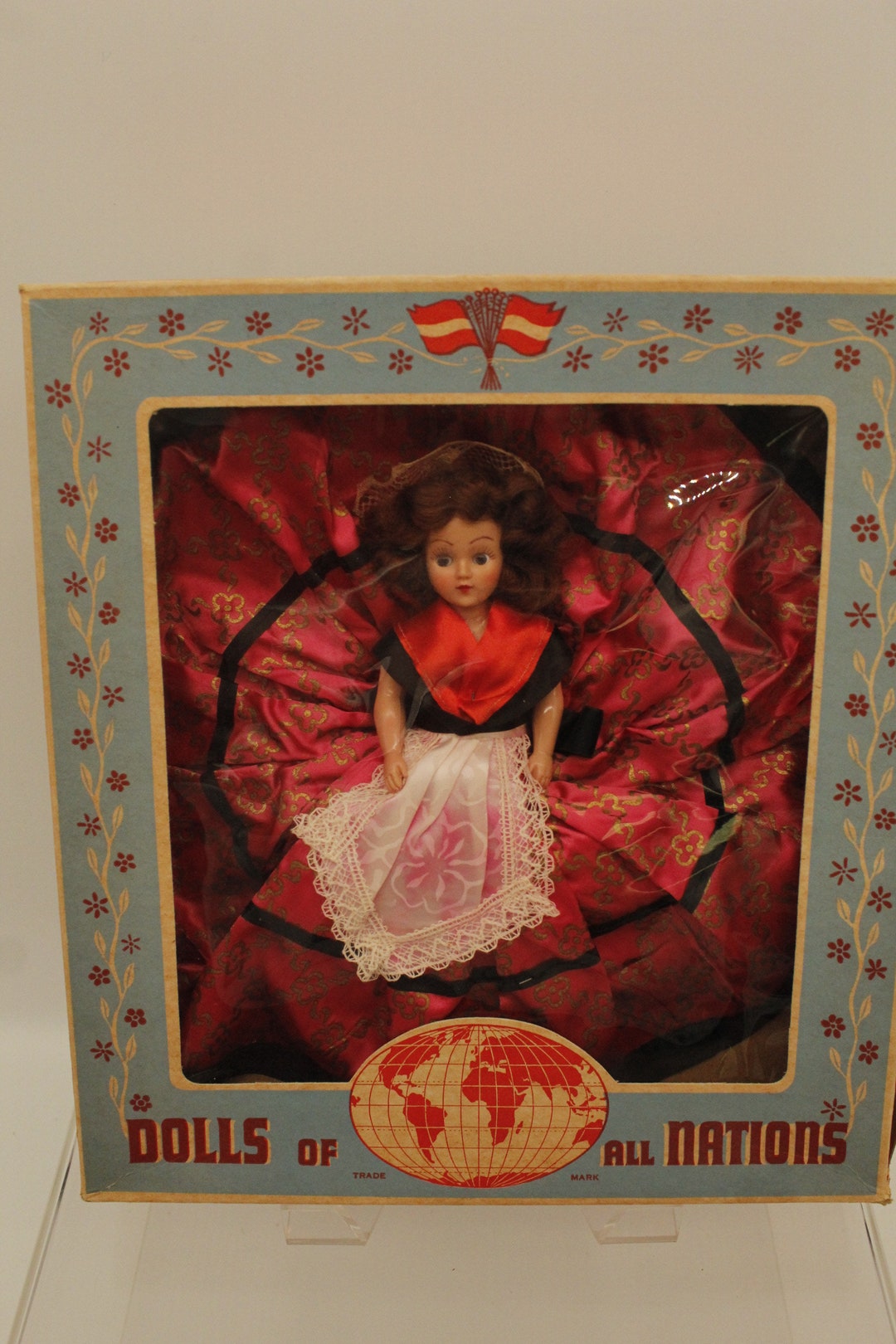 Vintage Austrian Dolls of All Nations 1940s Doll in Box (V9013) - Etsy