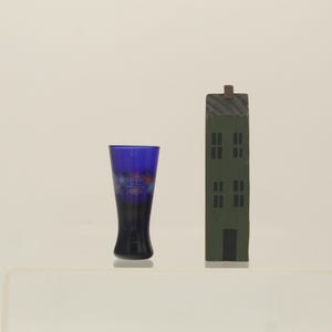 Vintage Blue Glass 2000 Millennium Shot Glass S1236 - Etsy