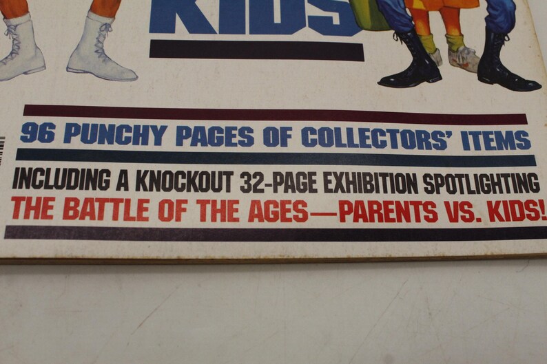 Vintage Mad Magazine Spring 1989 Issue #66 Event Parents Vs Kids (S3490 ...