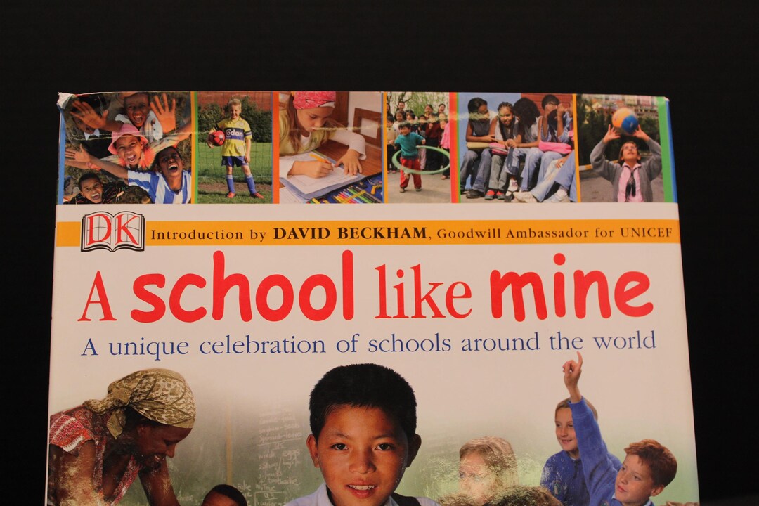 Vintage 2005 David Beckham United Nations Unicef 'A School Like Mine ...