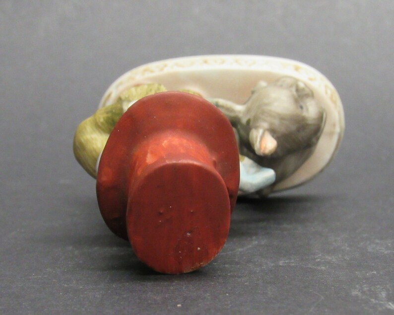 Vintage Boy and Rabbit Figurine E10014 | Etsy