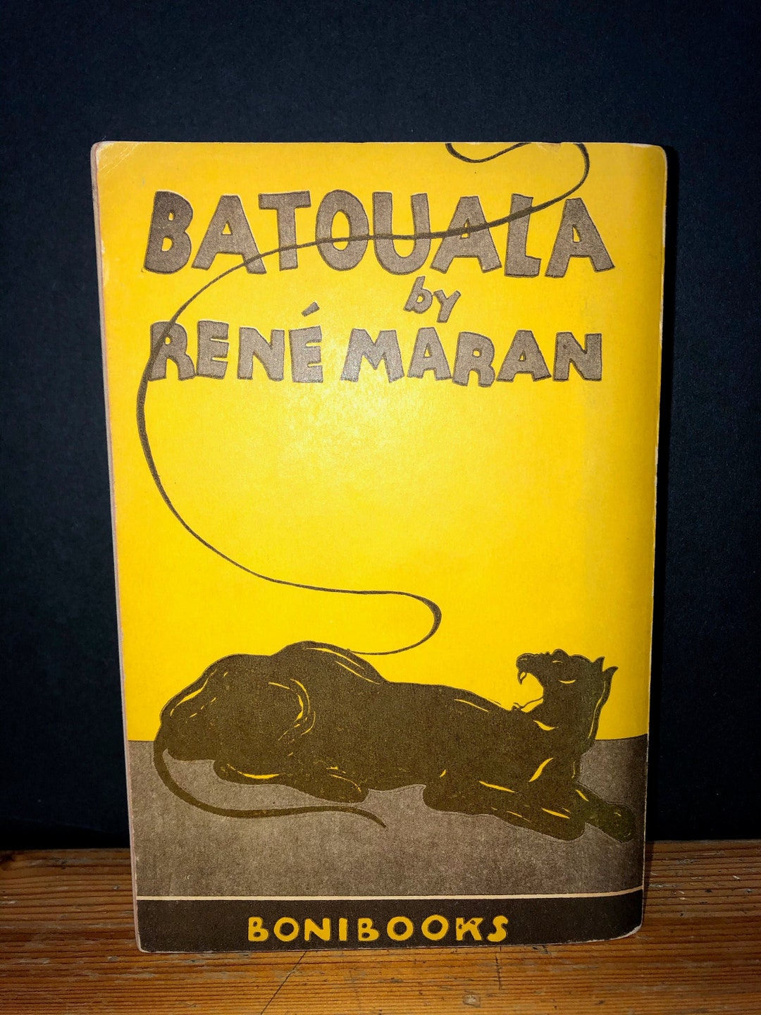 Vintage 1922 Boni Books 'batouala' by Rene Maran Paperback Book (V342 ...