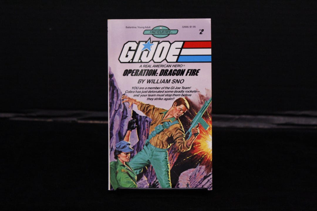 Vintage G.I. Joe: American Hero "operation Dragon Fire" 1985 Paperback ...