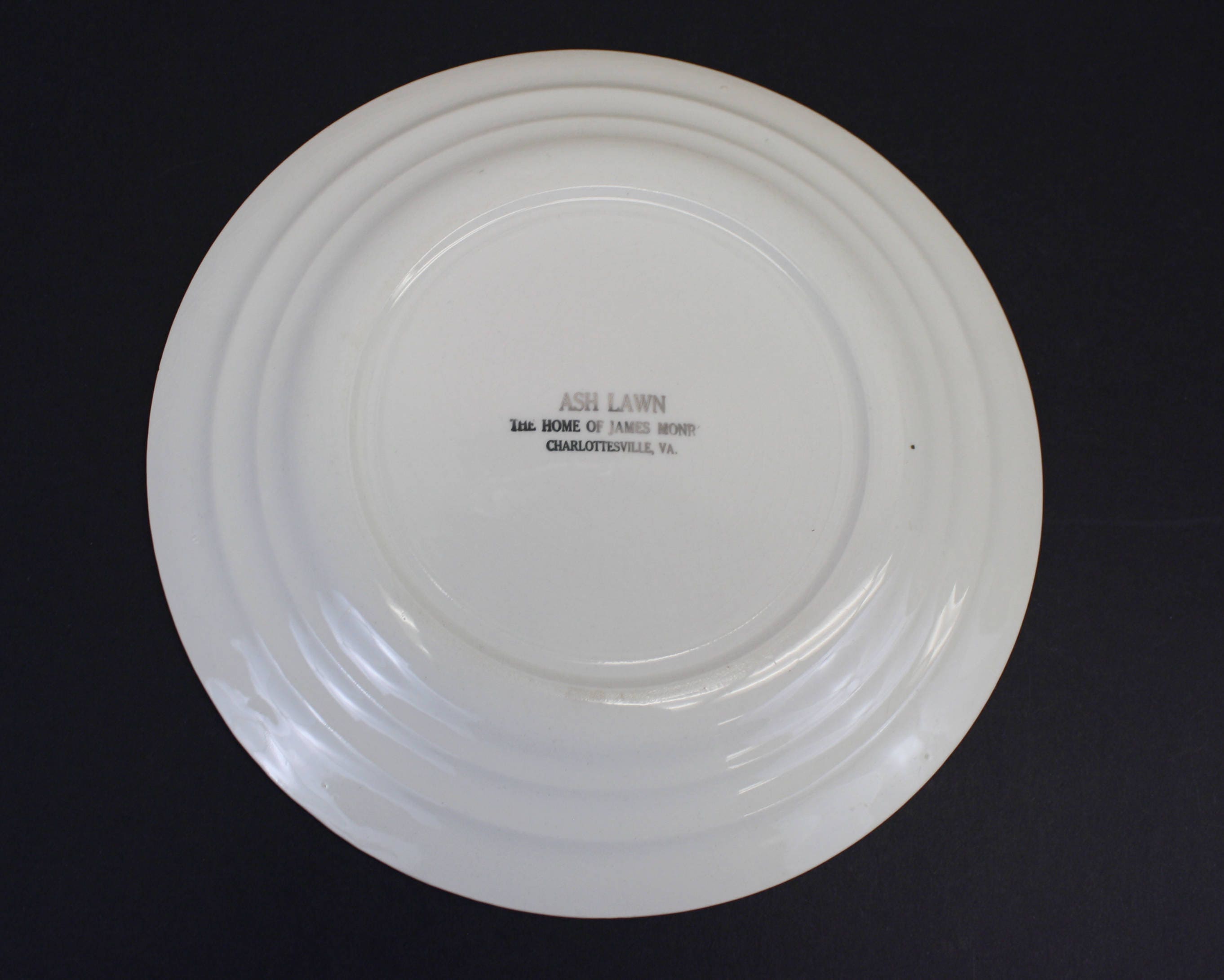 Vintage Charlottesville Ash Lawn Decorative Victorian Women Plate ...