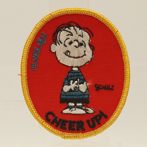 Vintage 1970's Rare Peanuts Sew on Patches of Charlie… - Gem