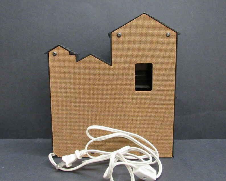 Vintage Light up Street Scene Novelty Clock With Drinking Man | Etsy