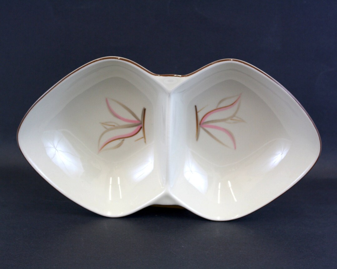 Vintage Winfield 'dragon Flower' China Divided Serving Dish (E6590) - Etsy