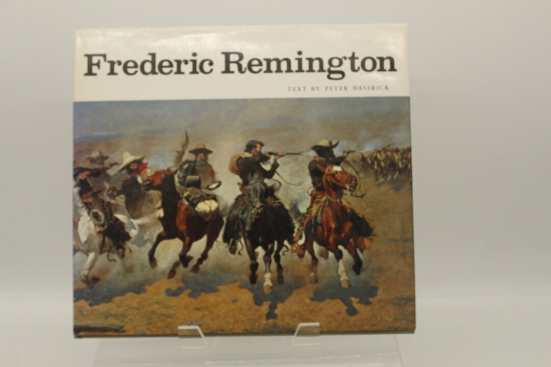 Vintage 1973 Frederic Remington Book With Jacket (S282) - Etsy