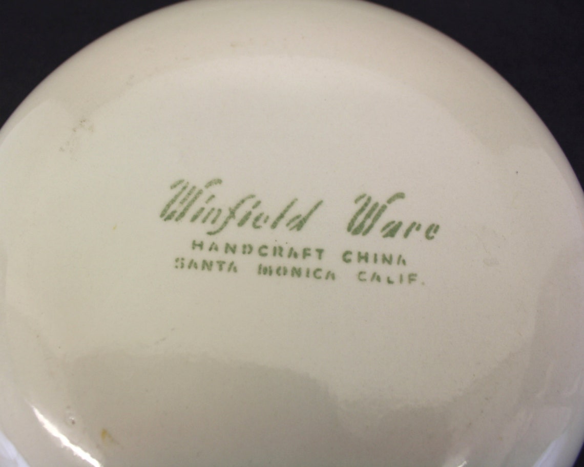 Vintage Winfield China 'dragon Flower' Salad Plates | Etsy