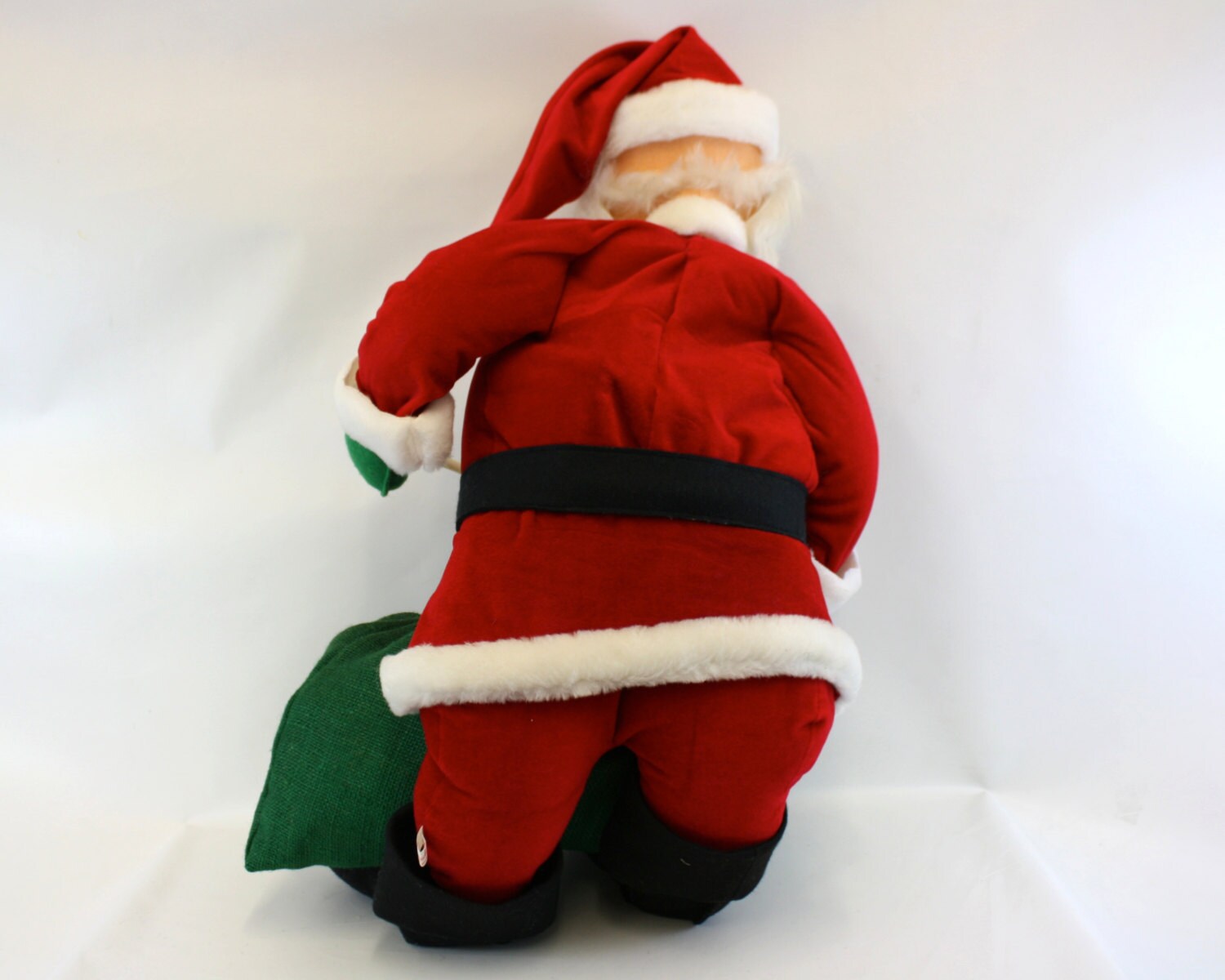 Vintage 1983 Large Annalee Santa Claus Doll with Sack and Pipe - Etsy 日本