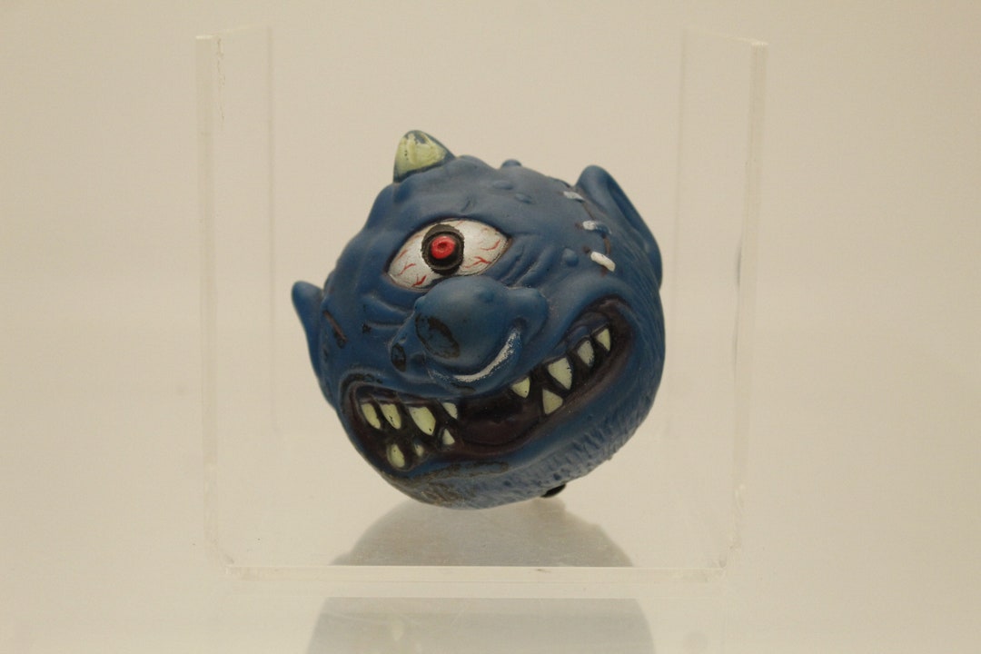 Vintage Madball One Horn Head Blue One Eye (V9191) - Etsy