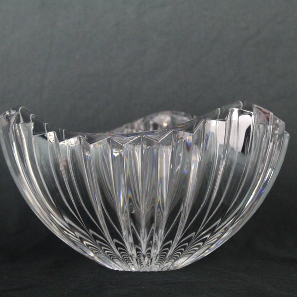 Heavy Crystal Bowl - Etsy
