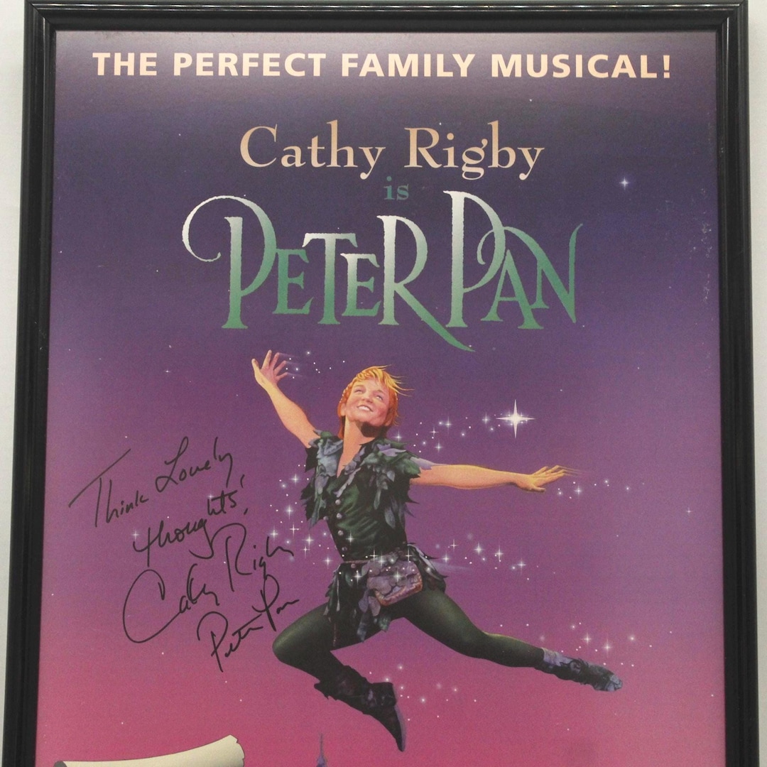 Vintage Cathy Rigby Peter Pan Signed (S3556) - Etsy