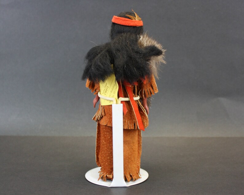Vintage Yuma Native American Chief With Beaver Pelt (E8560) - Etsy