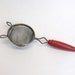 Vintage Rustic Red Wood Handled Small Strainer (E10214) - Etsy