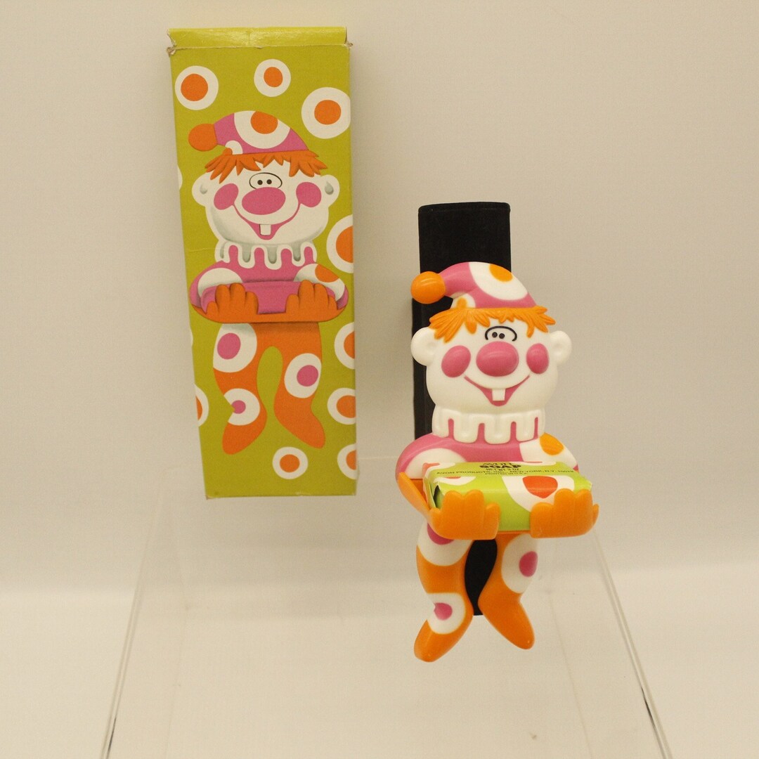 Vintage Clancey the Clown Avon Soap Holder in Box (V10014) - Etsy