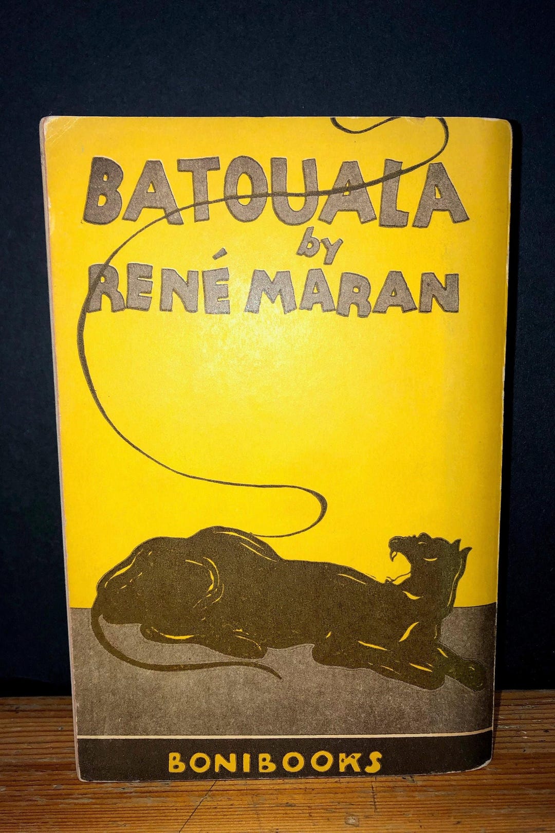 Vintage Batouala by Rene Maran Paperback 1922 Boni Book (V342) - Etsy
