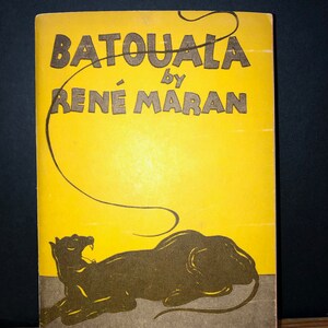 Vintage 1922 Boni Books 'batouala' by Rene Maran Paperback Book (V342 ...