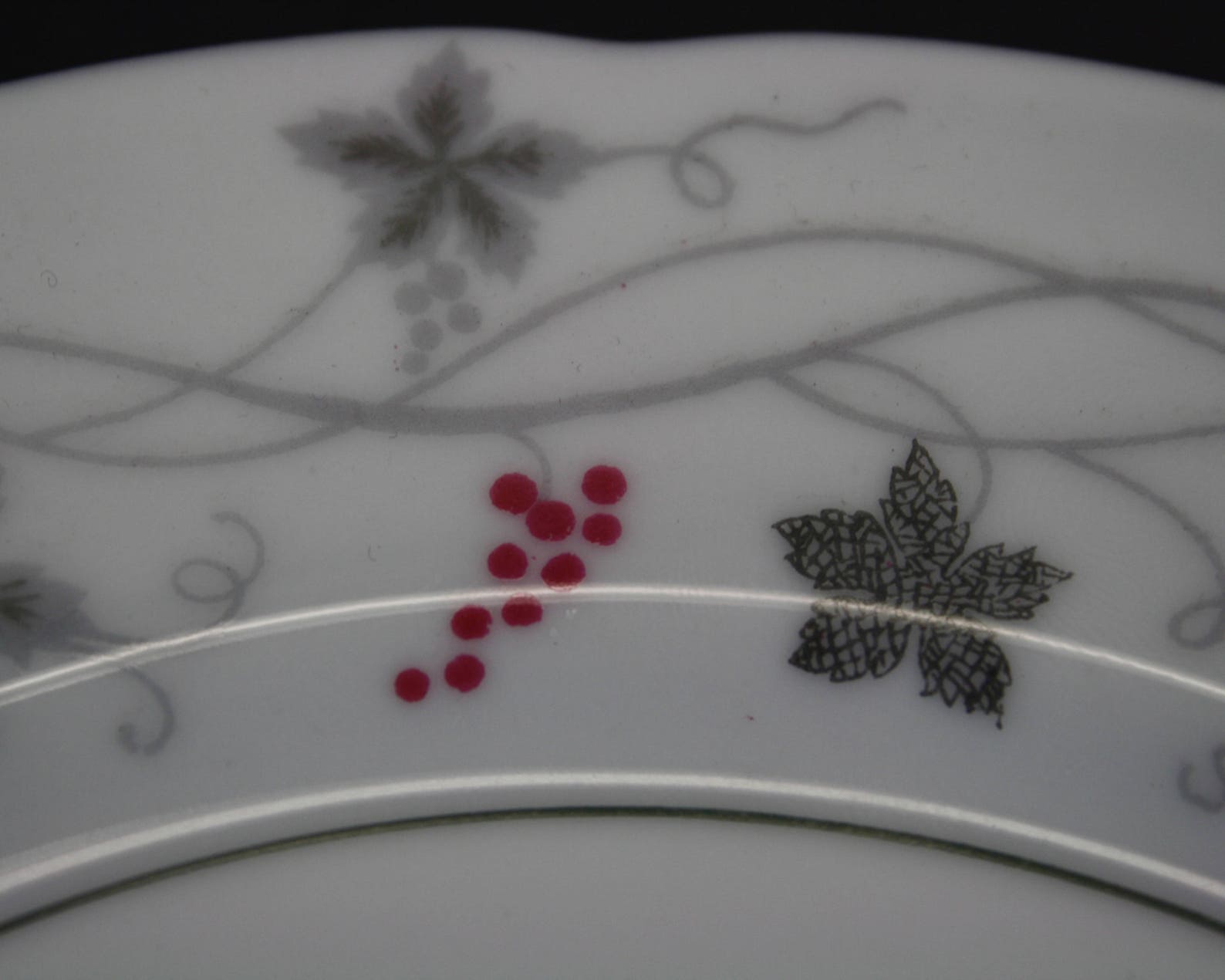 Vintage Crescent China 'twilight' Salad Plates Set of - Etsy