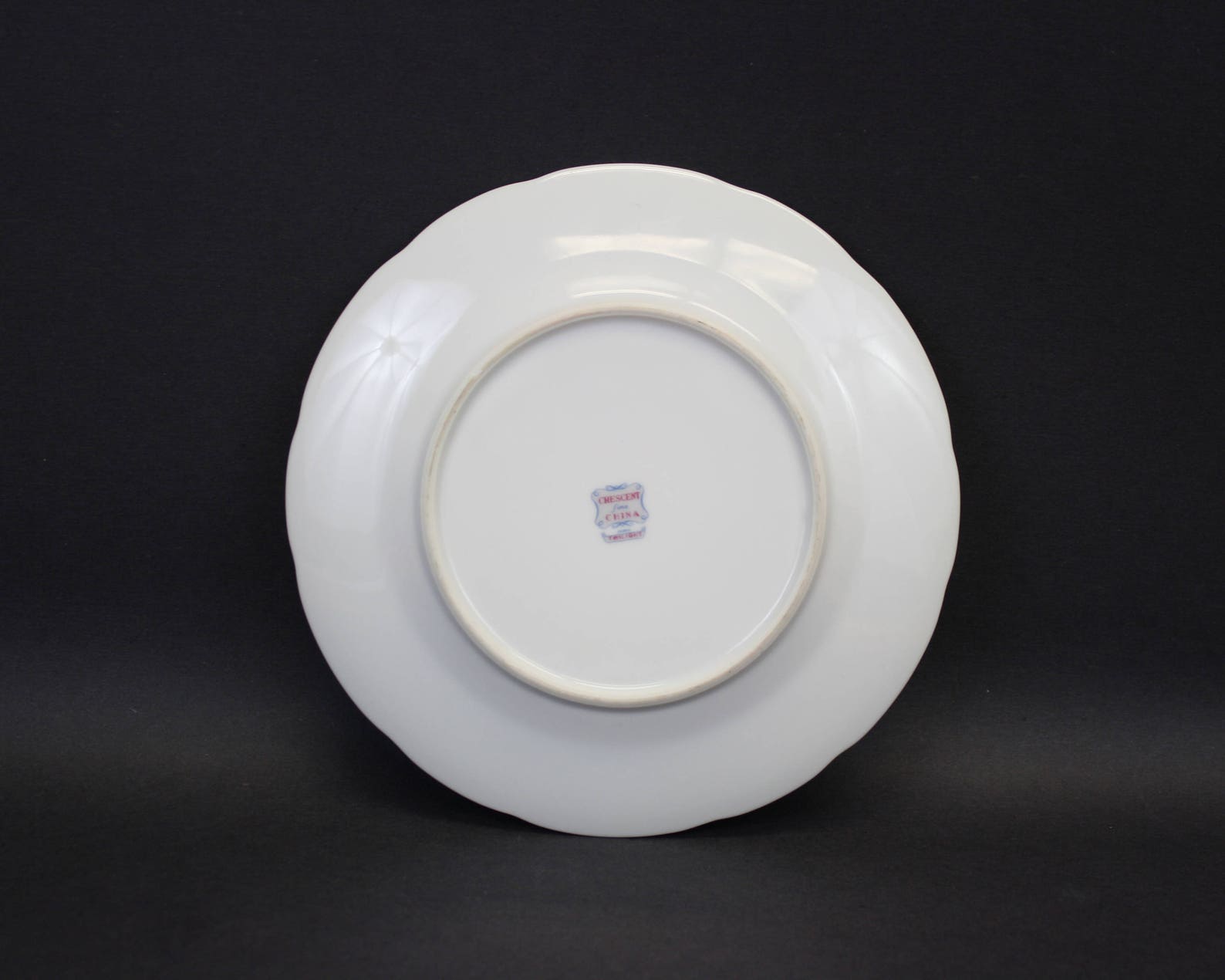 Vintage Crescent China 'twilight' Salad Plates Set of - Etsy