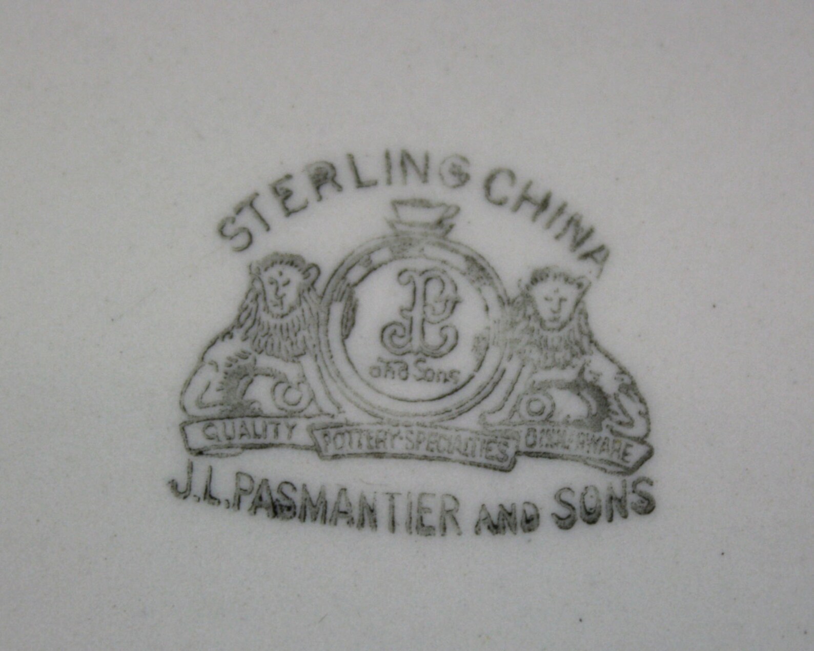 Vintage Sterling China Burgundy Banded Plate E5747 - Etsy