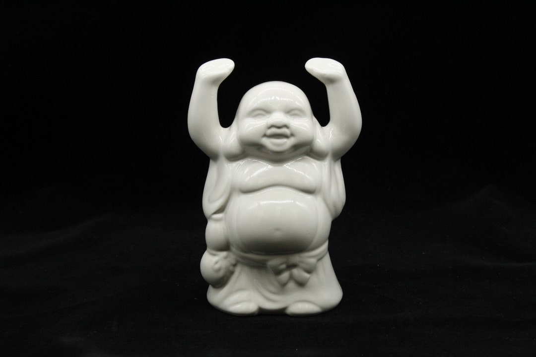 Vintage Ceramic Tiki Buddha Hands up Planter (V4022) - Etsy