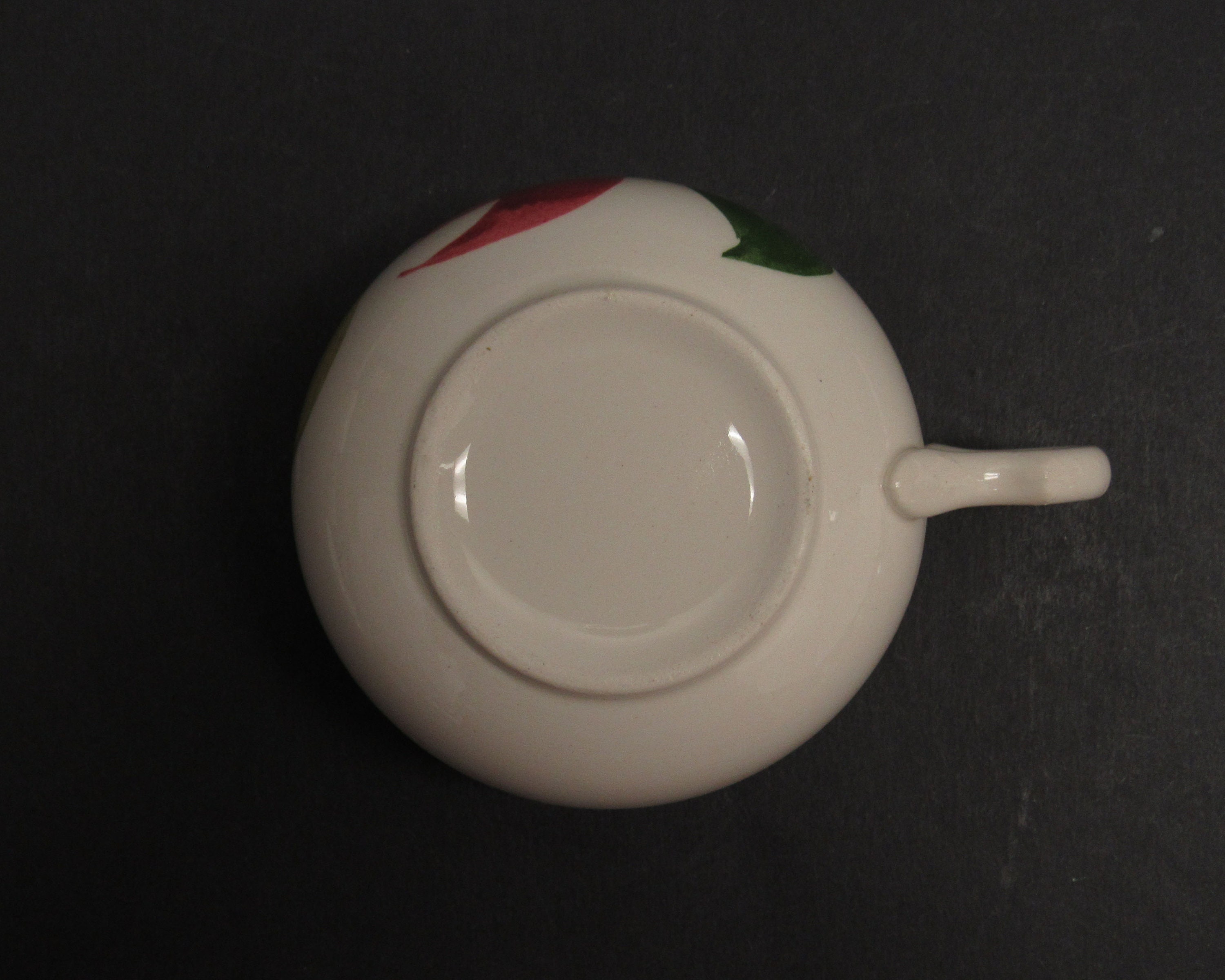 Vintage Pink Floral Blue Ridge Pottery Cups & Saucers, Set of 5 (E11000 ...