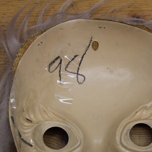 Vintage 50s Halloween Plastic Man and Woman Masks (E13762) - Etsy