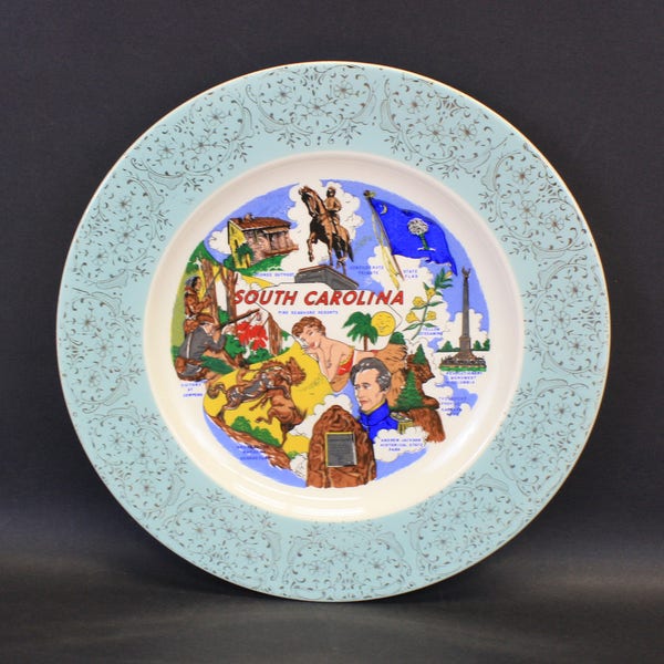 Souvenir State Plate - Etsy