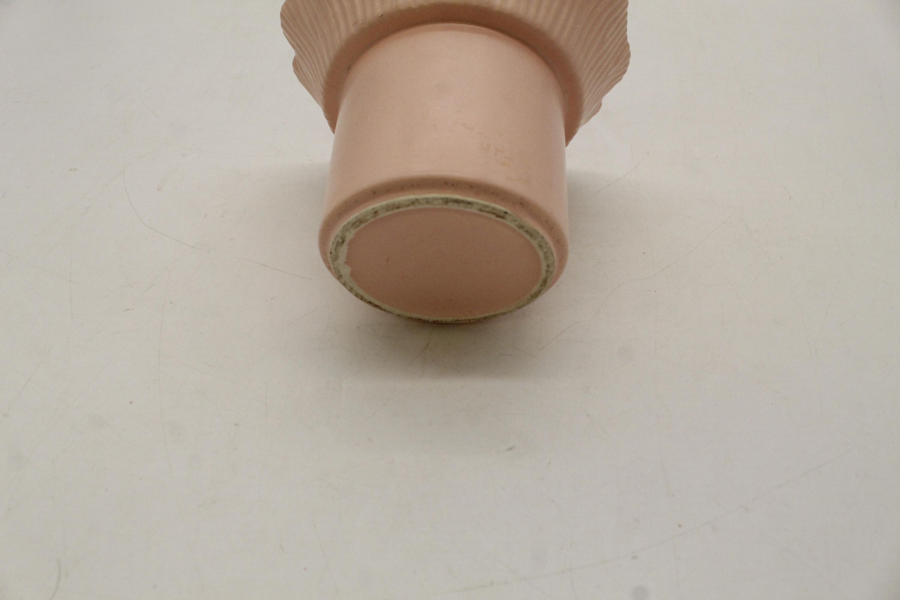 Vintage Miramar California Pink Pottery 1950s Planter With Matte Finish ...
