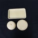 Vintage Dubarry Pyralin French Ivory Dresser Set of Two Lidded Boxes ...