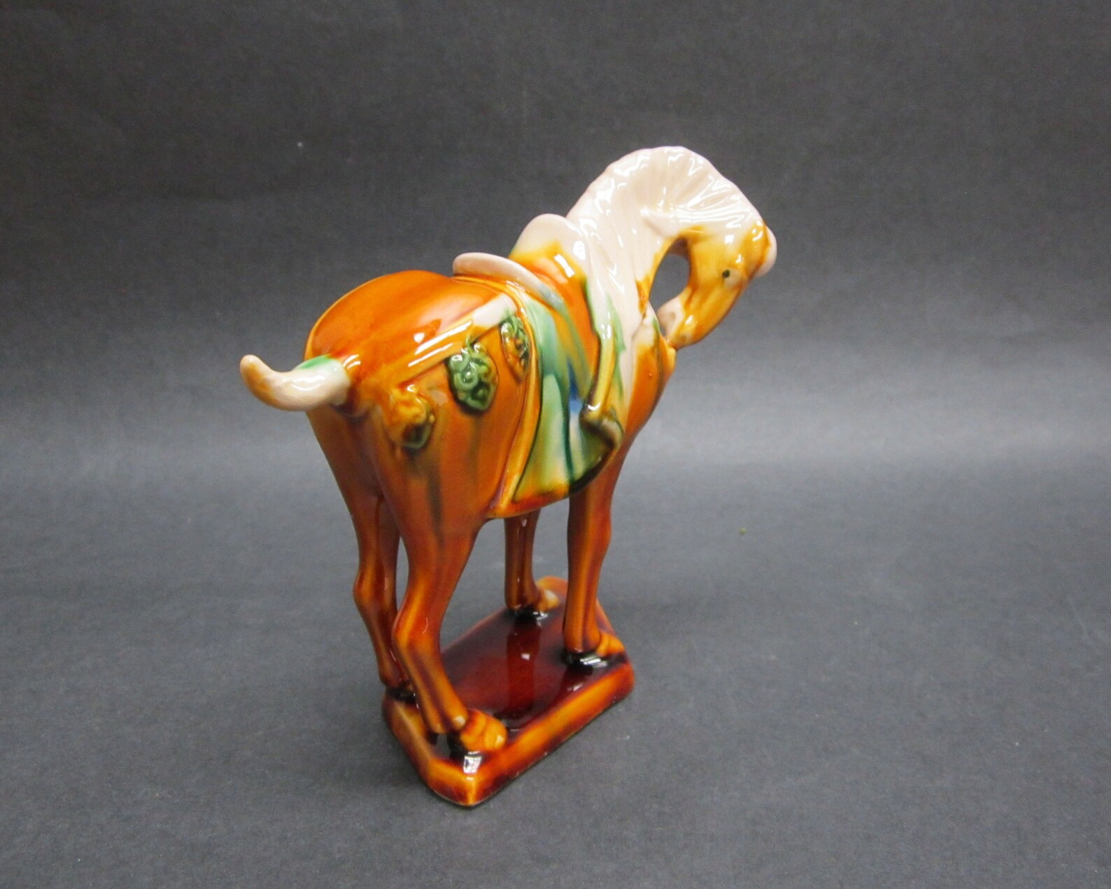 Vintage Tri Color Tang Pottery Horse Figurines Set of 3 - Etsy