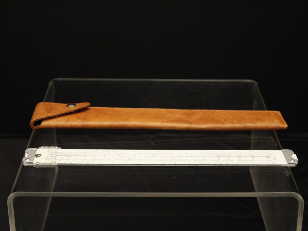 Vintage Slide Ruler in Leather Pouch (V10051) - Etsy