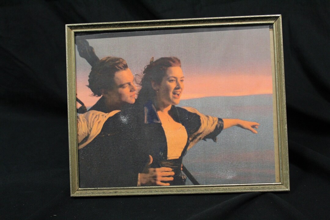 Vintage 8x10 Picture Frame With Titanic (V4085) - Etsy