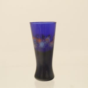 Vintage Blue Glass 2000 Millennium Shot Glass S1236 - Etsy